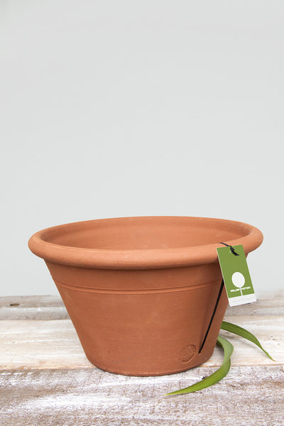 Terracotta Alpine Half Pans – Willow Pottery Ltd
